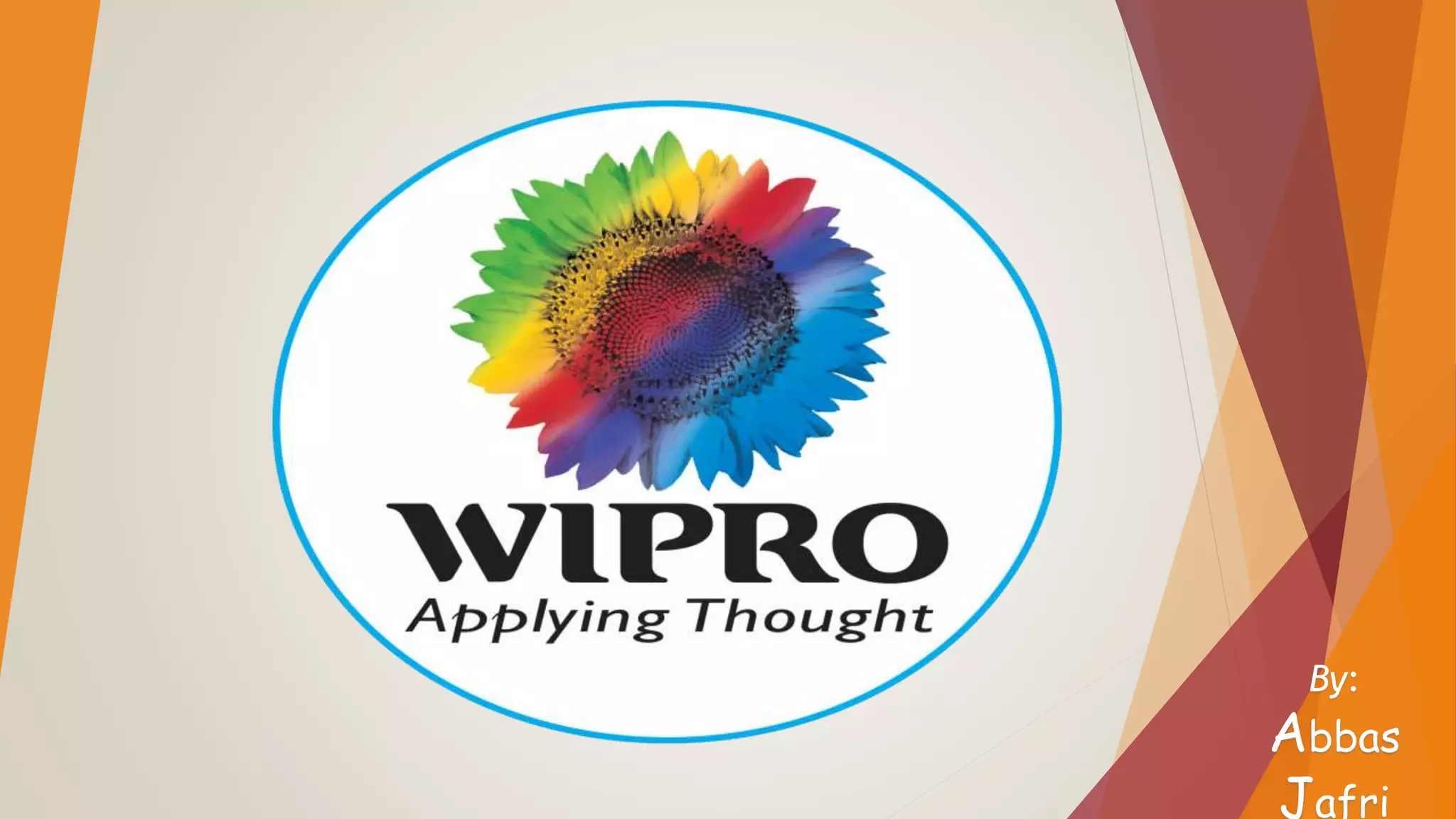 Wipro India - Presentation on Company Profile | PPTX