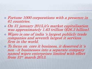 Wipro | PPTX
