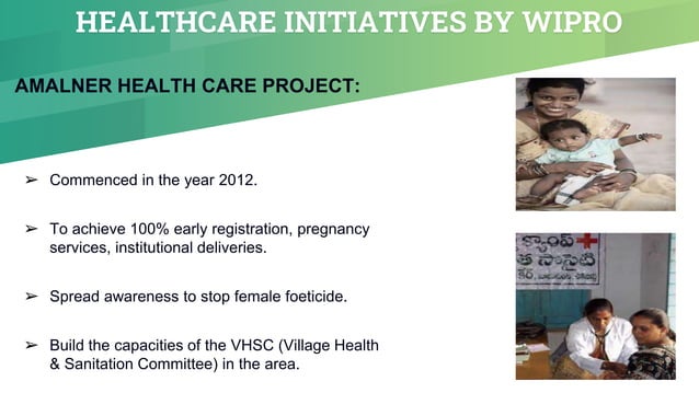 Wipro Corporate Social Responsibility | PPTX | Business | Business and ...