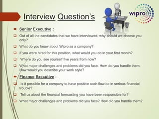 Analysis of Wipro | PPTX