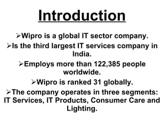 Wipro | PPT
