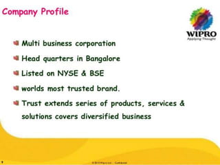 Wipro ppt | PPTX