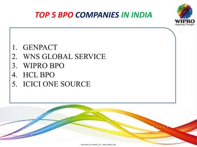 Wipro ppt | PPTX | Business | Business and Finance