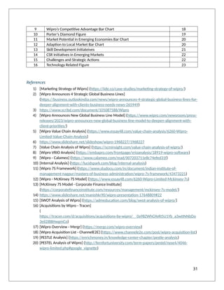 Wipro Strategic Report -IIM Lucknow EPSM Batch 5 | DOCX