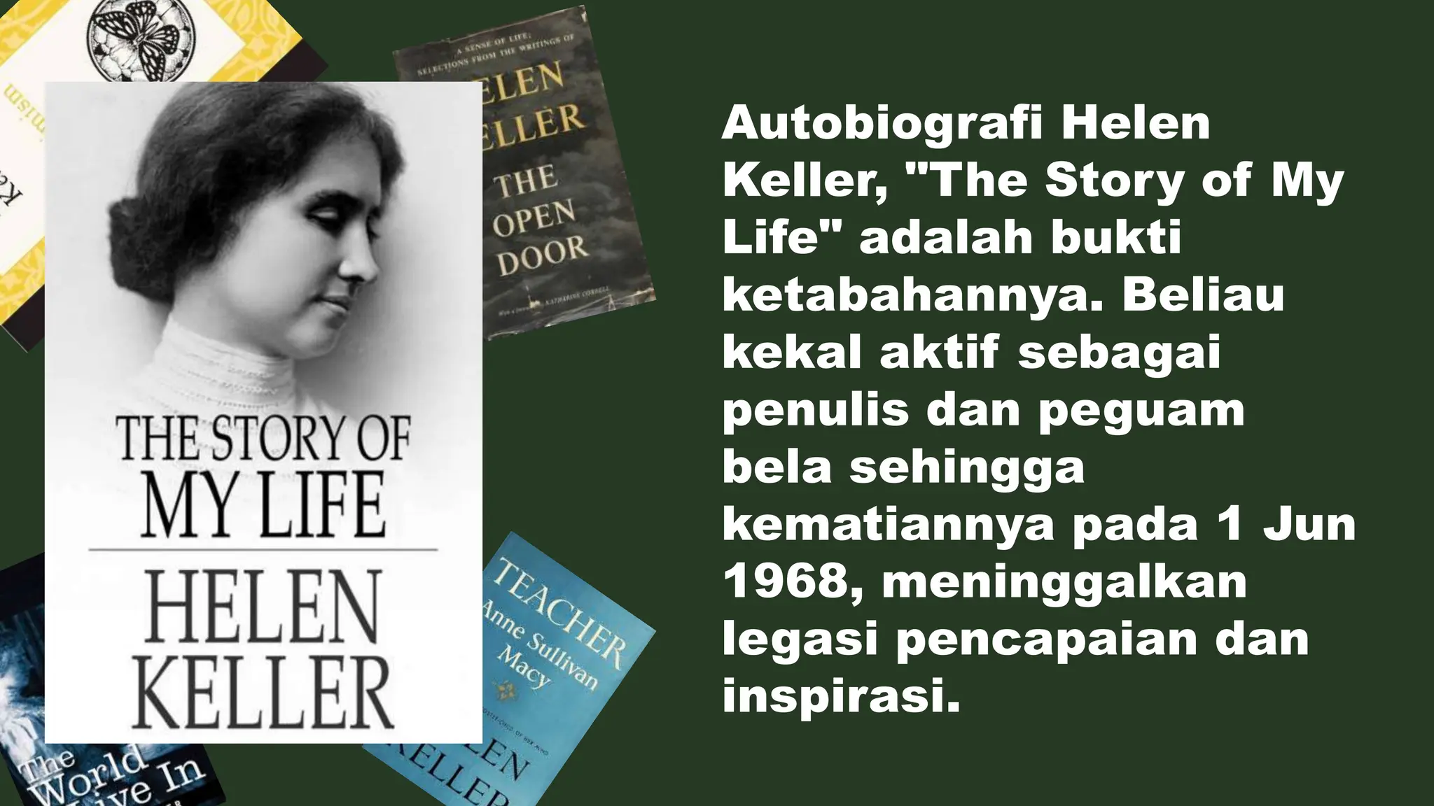 WIRA SAYA helen adams keller - moral project | PPT
