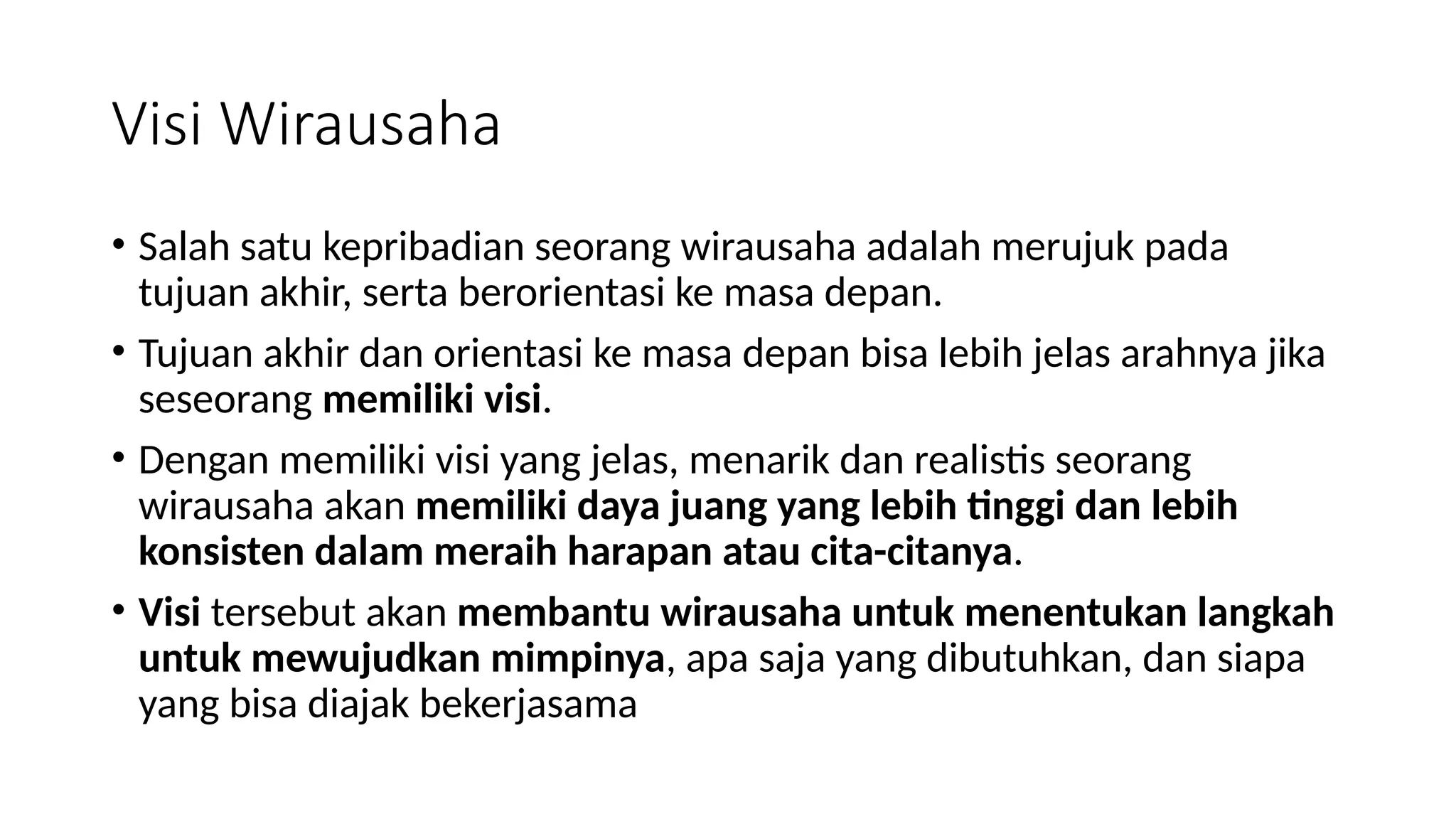 perbedaan Wiraswasta dan Wirausaha bagi mahasiswa | PPTX