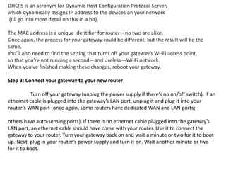 WiFi Hotspot-Wireless Router | PPT