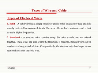 Basic Difference Between Wires and Cables | PDF
