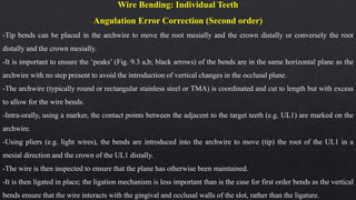 Wire bending in orthodontics (dr nayaungbds phd) | PPTX