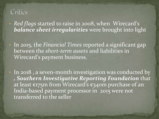 Wirecard scam | PPTX