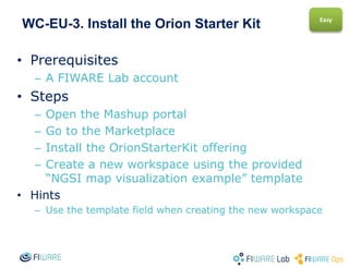 WireCloud Exercises - FIWARE Developers Week | PPT
