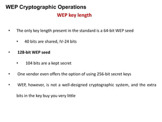 Wired equivalent privacy (wep) | PPTX