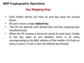 Wired equivalent privacy (wep) | PPTX