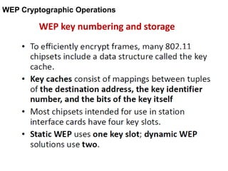 Wired equivalent privacy (wep) | PPTX