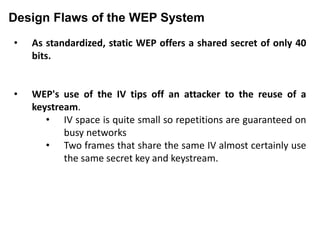 Wired equivalent privacy (wep) | PPTX