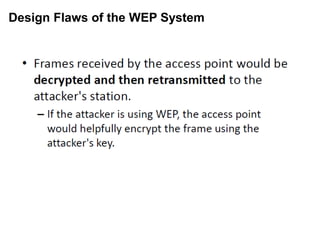 Wired equivalent privacy (wep) | PPTX