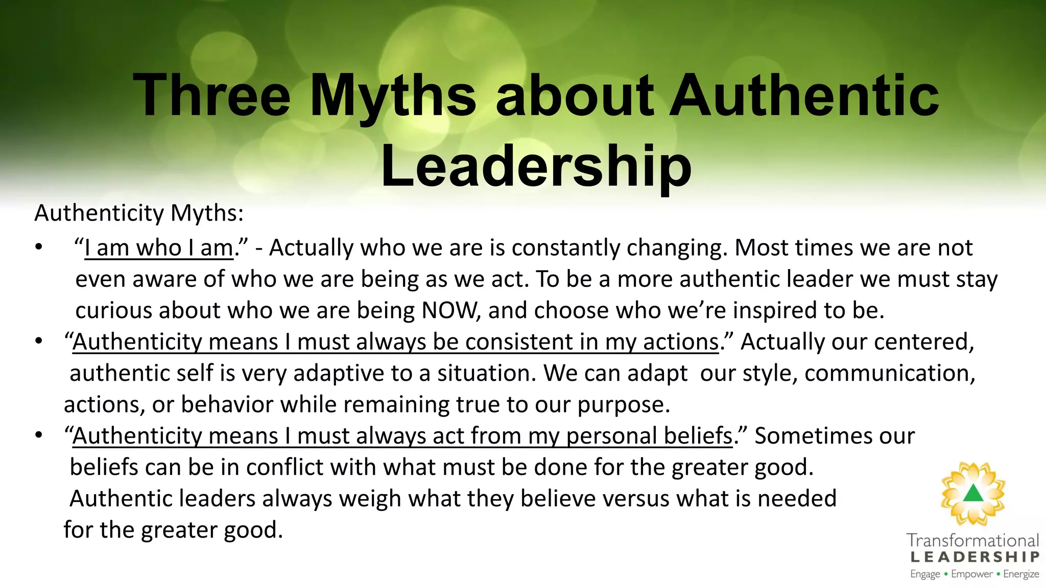 What is Authentic Leadership | PDF