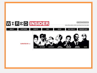 Wired magazine analysis by Hamad Pervaiz | PPTX