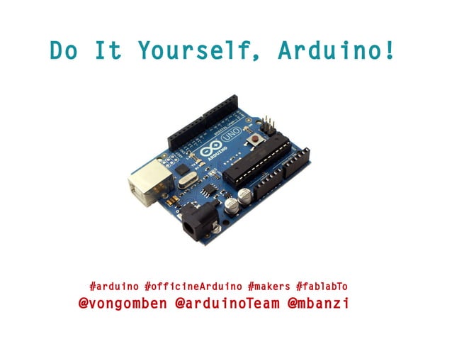 Arduino Presentation | PPT