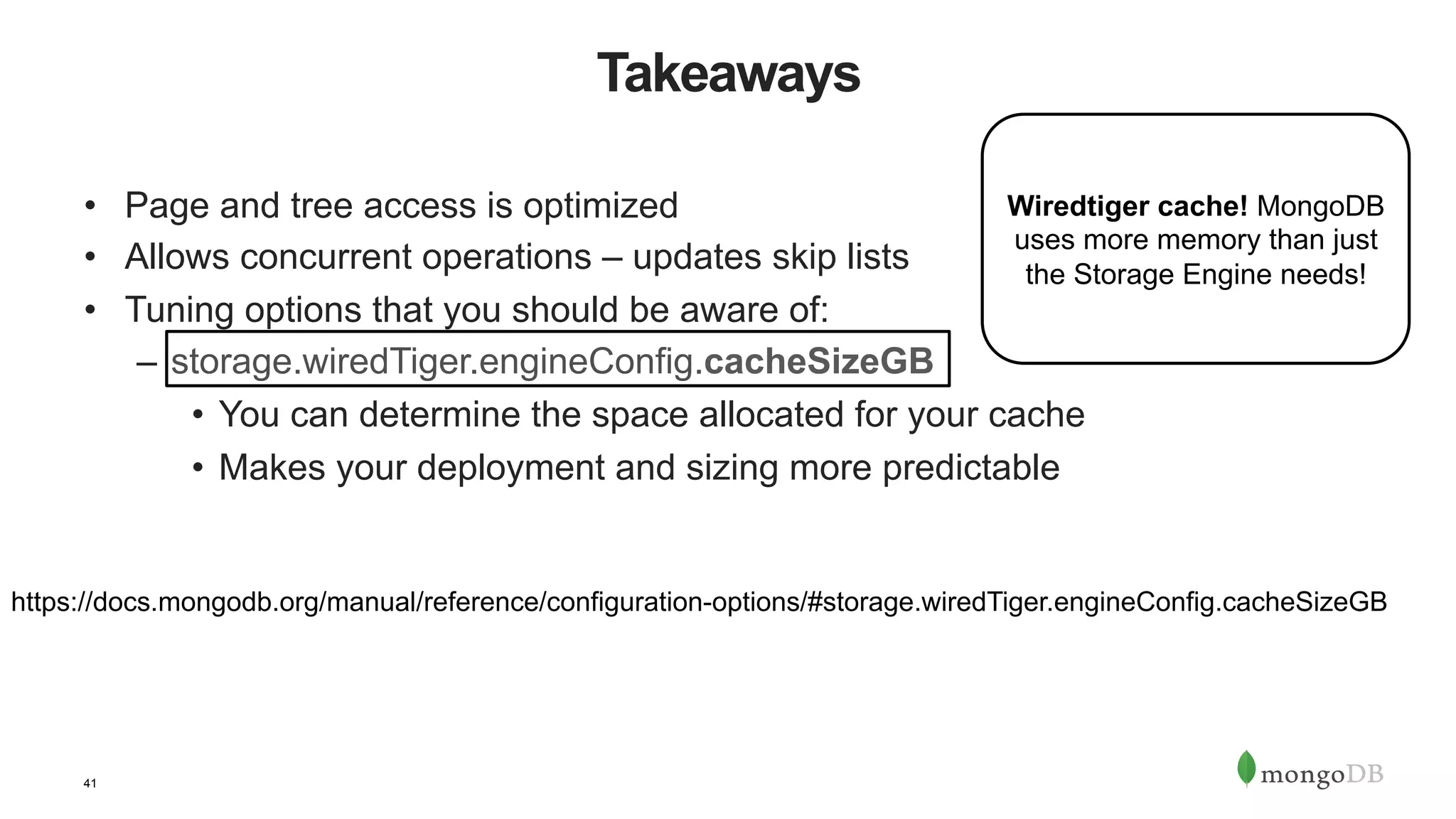 MongoDB WiredTiger Internals | PDF