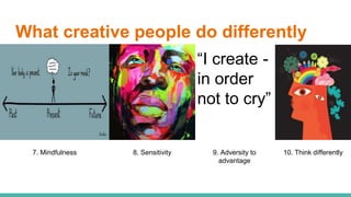 Wired to create : Unraveling the mysteries of the creative mind | PPTX ...