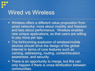 Wired network and Wireless network difference.ppt