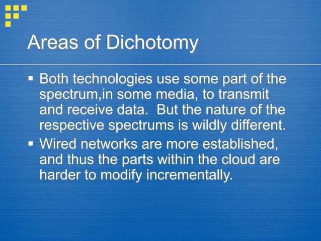 Wired network and Wireless network difference.ppt | Internet of Things ...