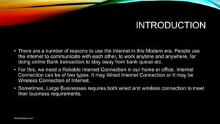 Wired vs Wireless internet | PPTX