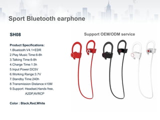 Wire earphone & bluetooth wireless headphones | PPT