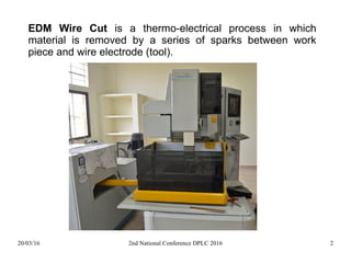 Presentation on my undergraduate thesis work at DPLC 2016 Conference | PDF