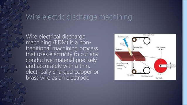 Wire electric discharge machining | PPTX | Chemistry | Science