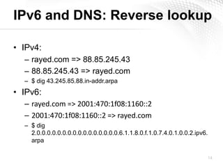 IPv6 technical introduction | PPTX | Computer Networking | Computing