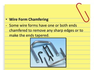 Wire forming | PPT