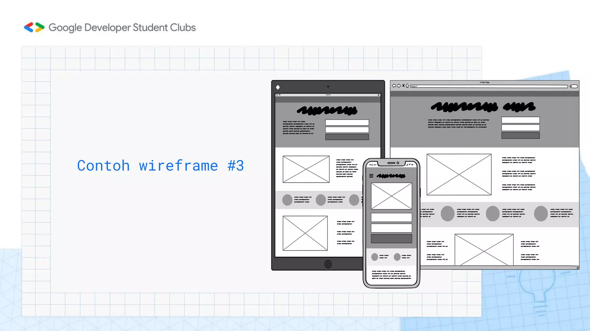 Wireframe and Low Fidelity Prototype - Developer Student Clubs.pptx