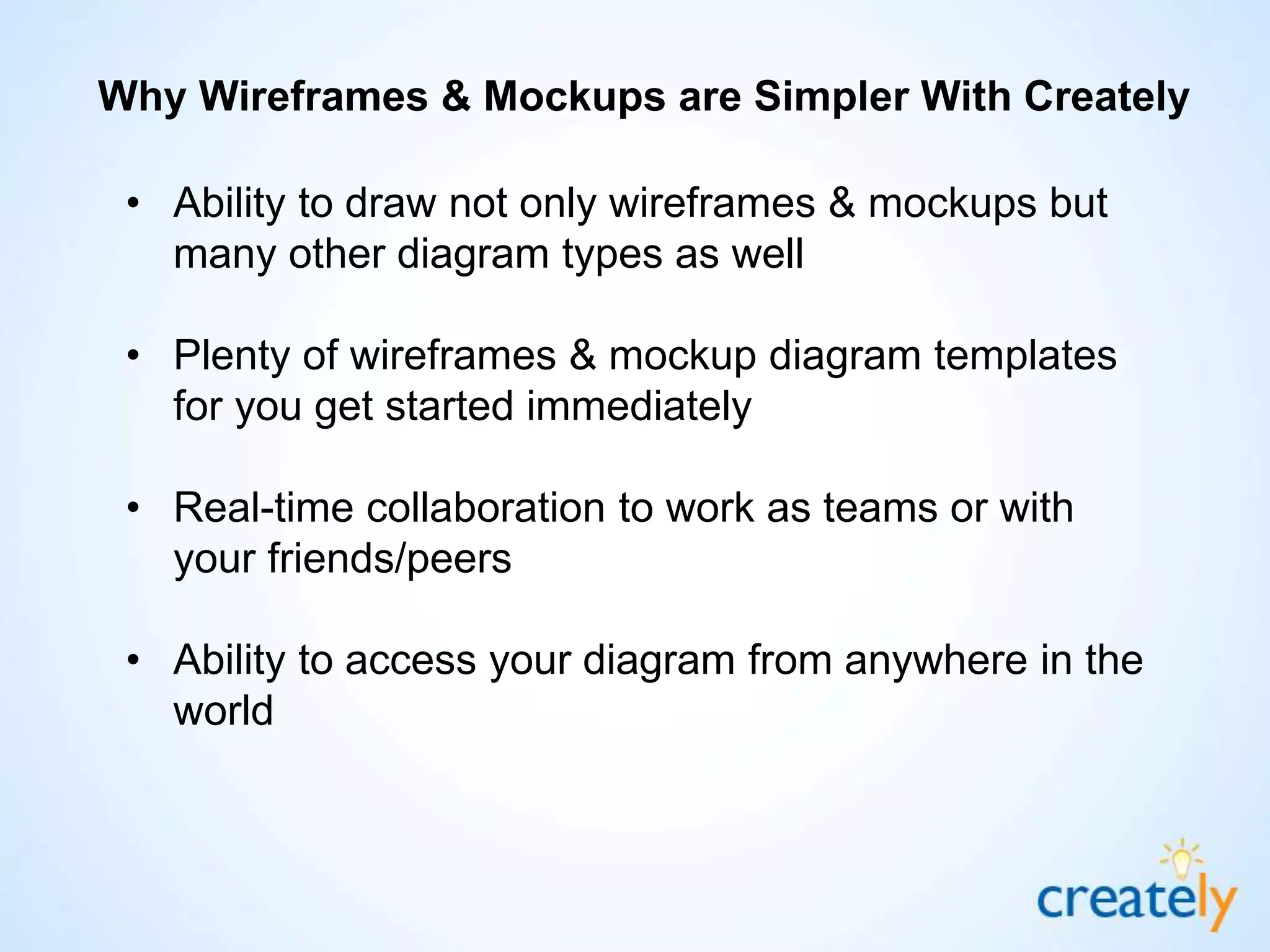 Wireframe and Mockup Templates by Creately | PPTX