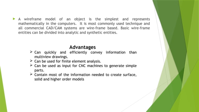 Wire Frames Modeling the surface designs | PPT