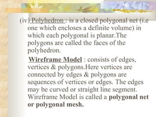Wireframe models | PPT | 3-D Graphics | Computer Software and Applications