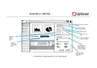 Wireframe & Prototype - Task Management | PDF