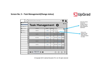 Wireframe & Prototype - Task Management | PDF