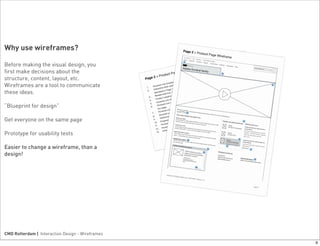 Introduction to wireframes | PDF