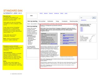 Wireframes NVE inkl. Gule Lapper Fase 3 | PPT