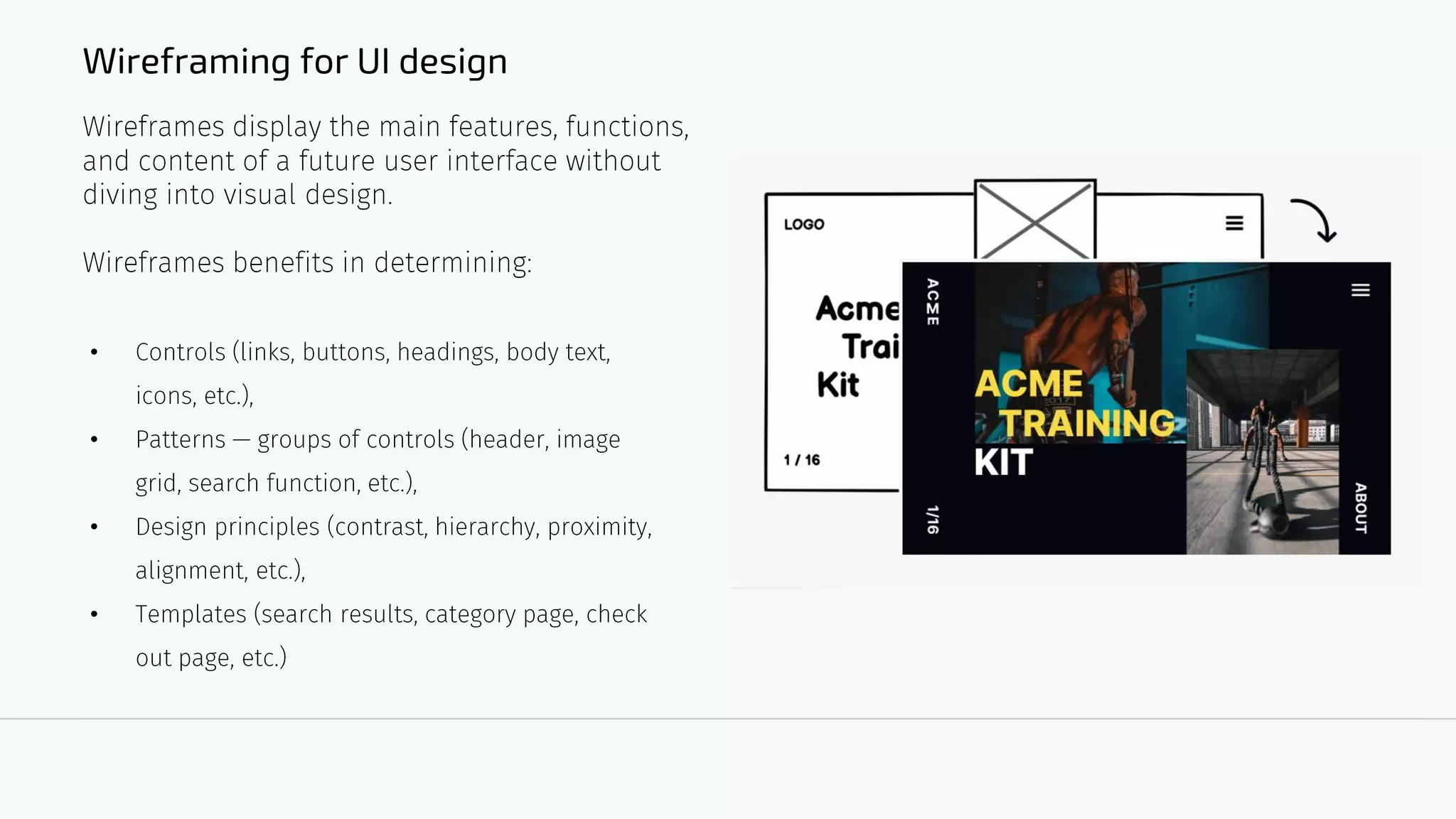 Wireframes - presentation | PDF