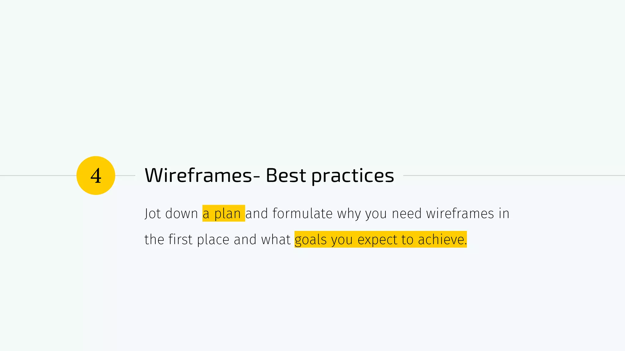 Wireframes - presentation | PDF