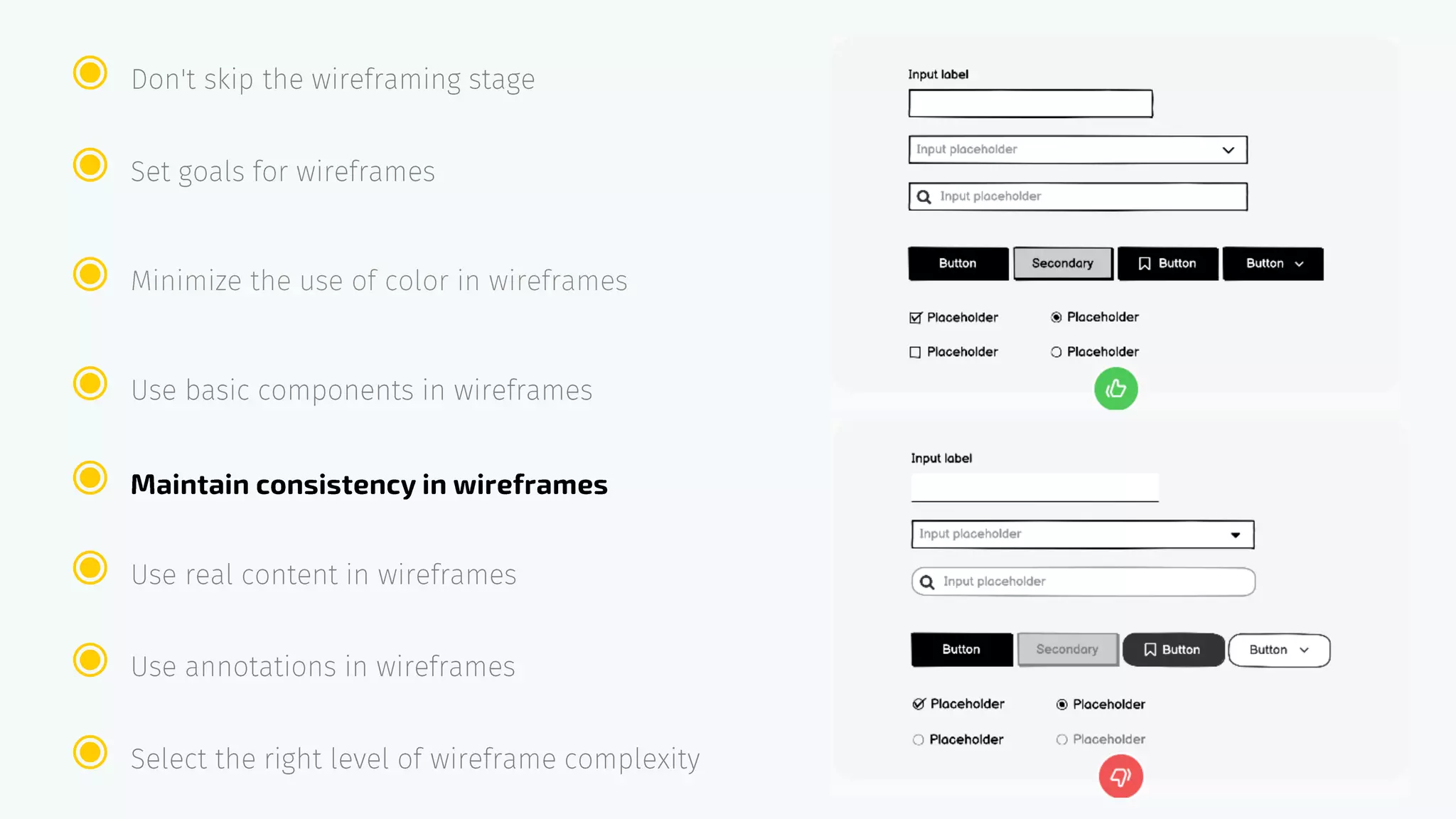 Wireframes - presentation | PDF