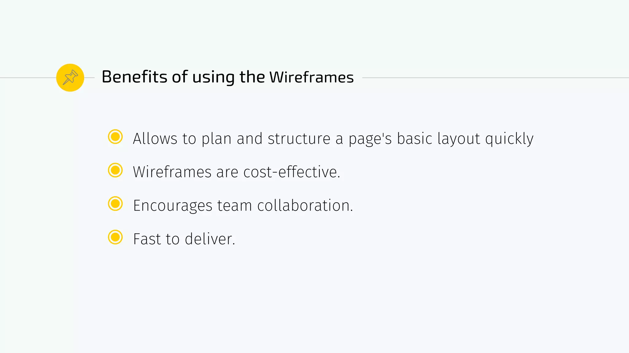 Wireframes - presentation | PDF