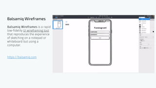 Wireframes - presentation | PPT