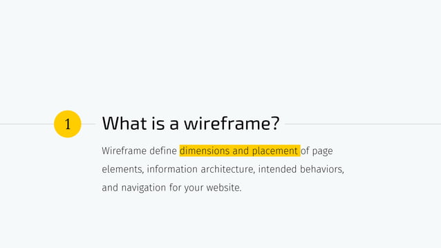 Wireframes - presentation | PDF