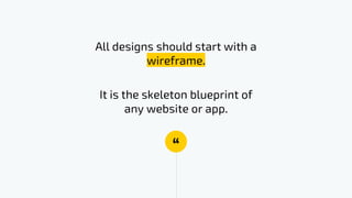 Wireframes - presentation | PDF
