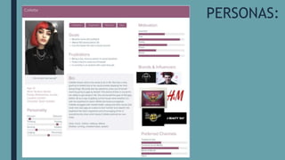 Wireframes and Personas | PPTX | Web Design and HTML | Internet
