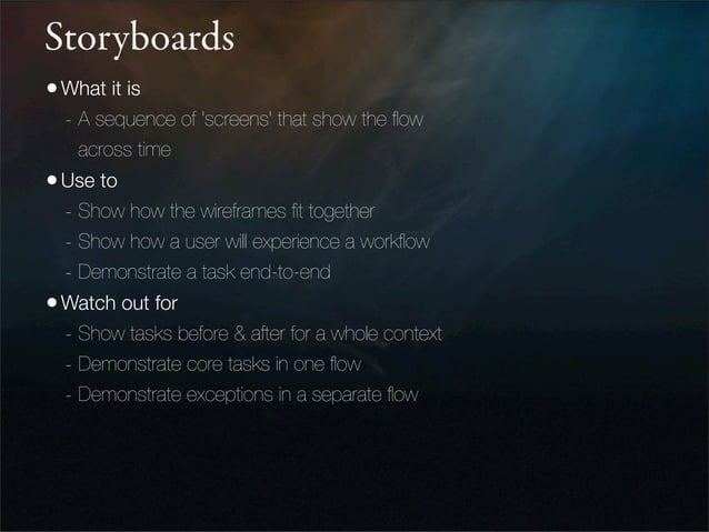 Wireframes for the Wicked | PPT